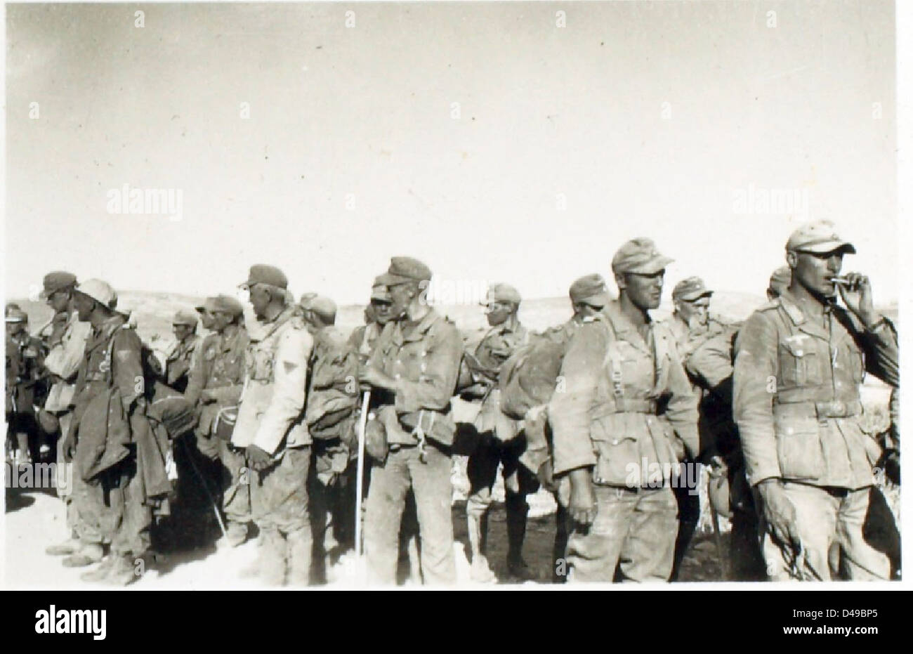 German prisoners, captured during World War II in the Middle East, were ...