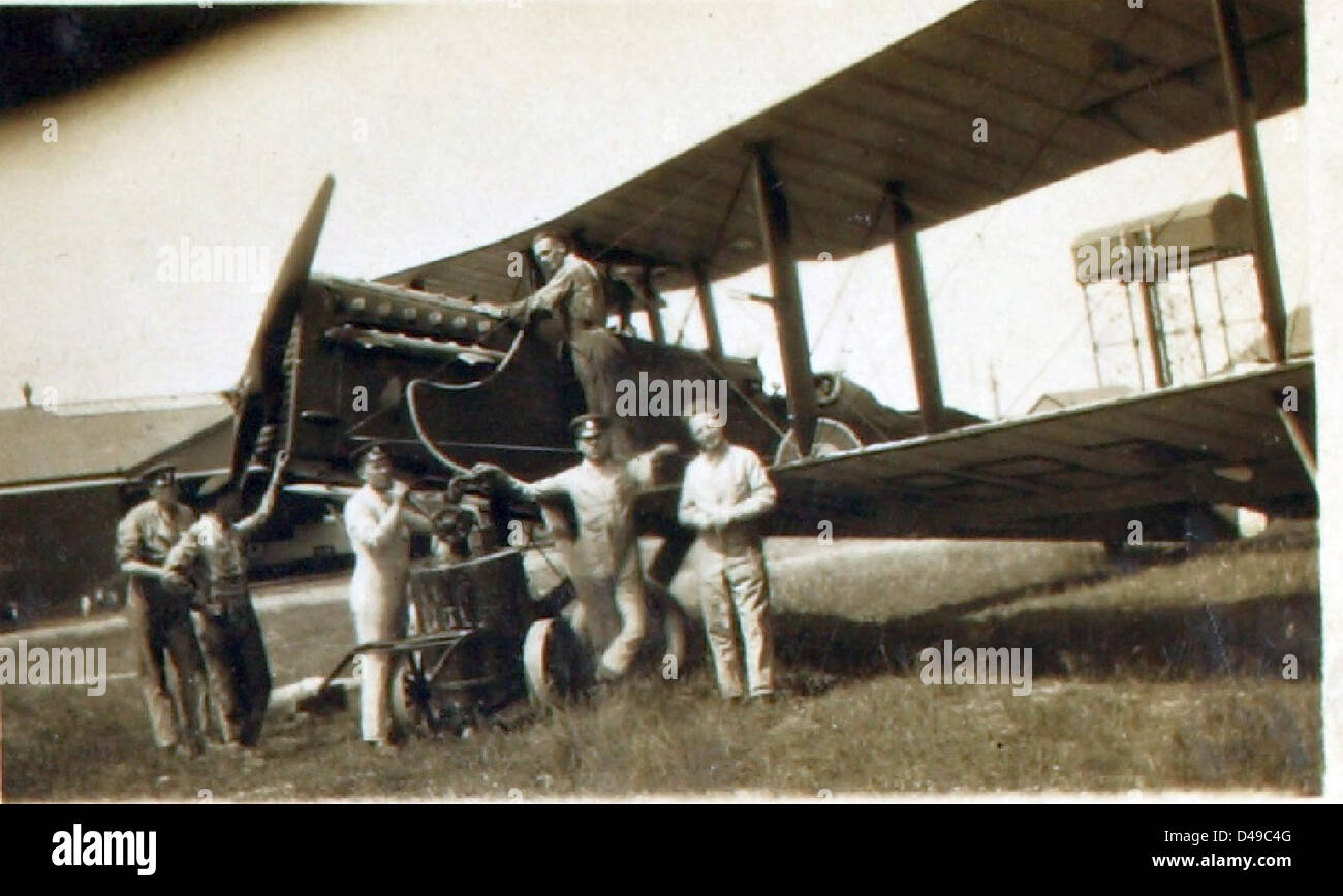This image depicts the D Flight of the Royal Air Force, as captured by ...