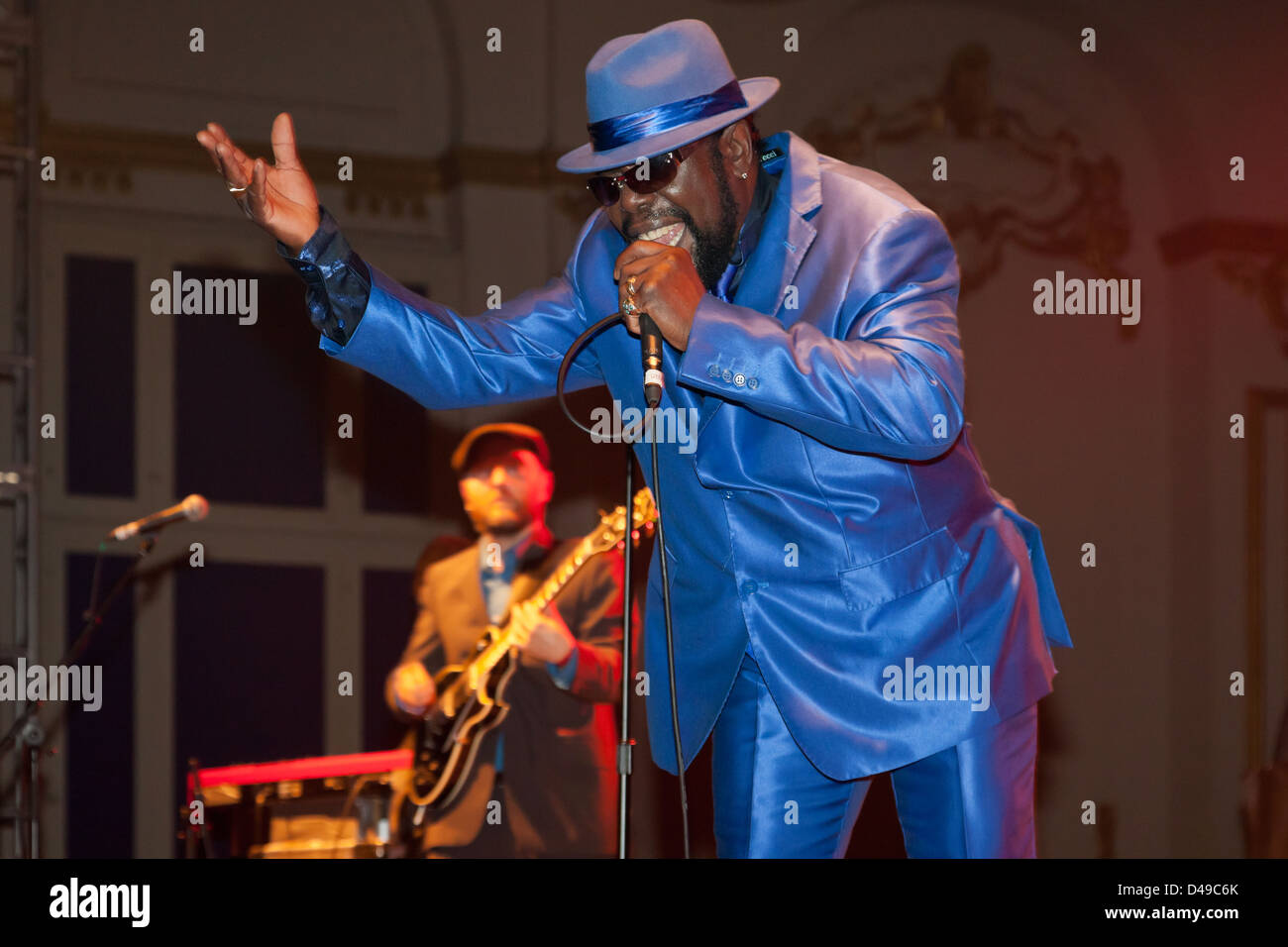 Berlin, Germany, Roy Ellis on the Berlin City Ska Festival Stock Photo ...
