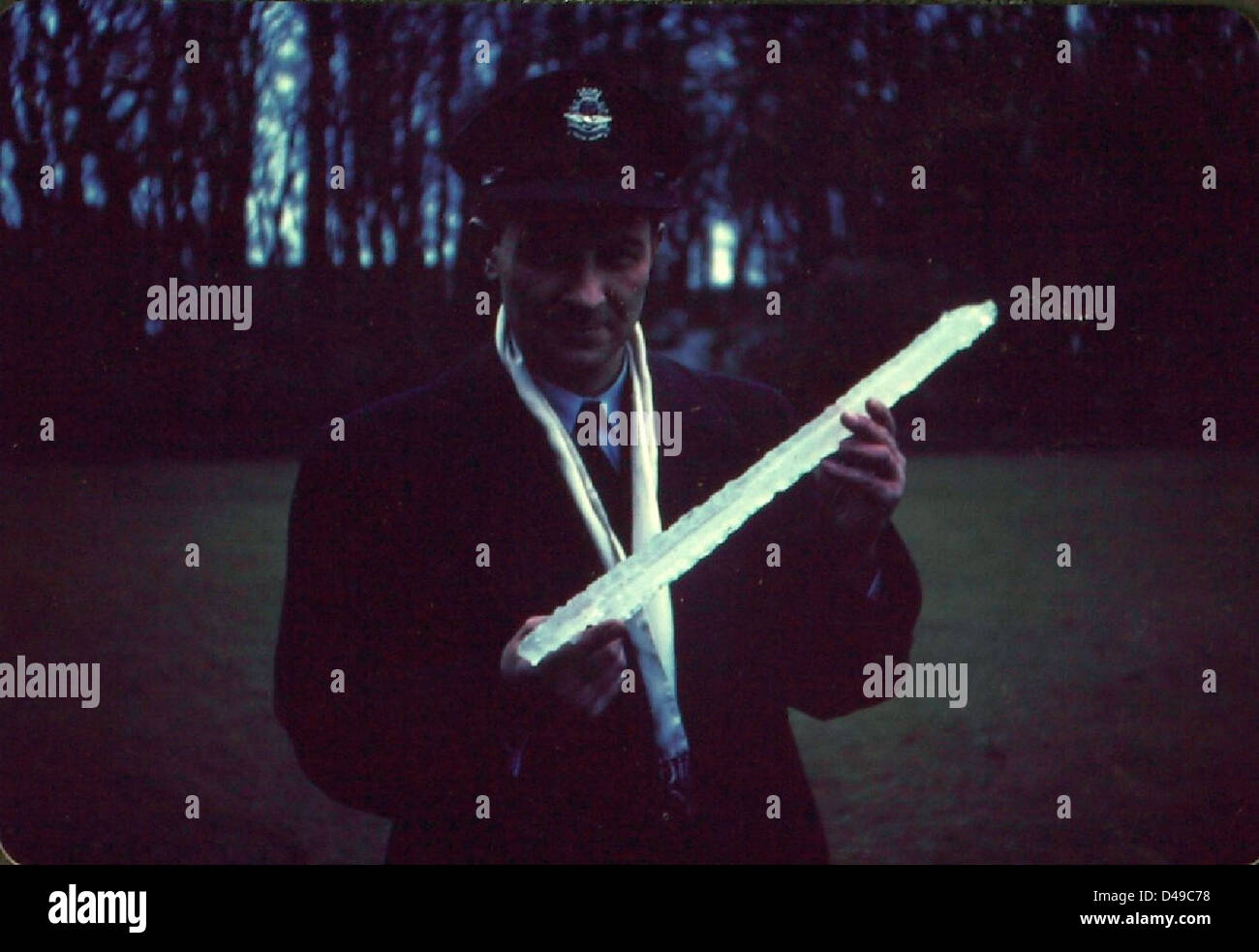 This image features Edwin Newman, serving with the RAF in Iraq during the Middle Eastern ...