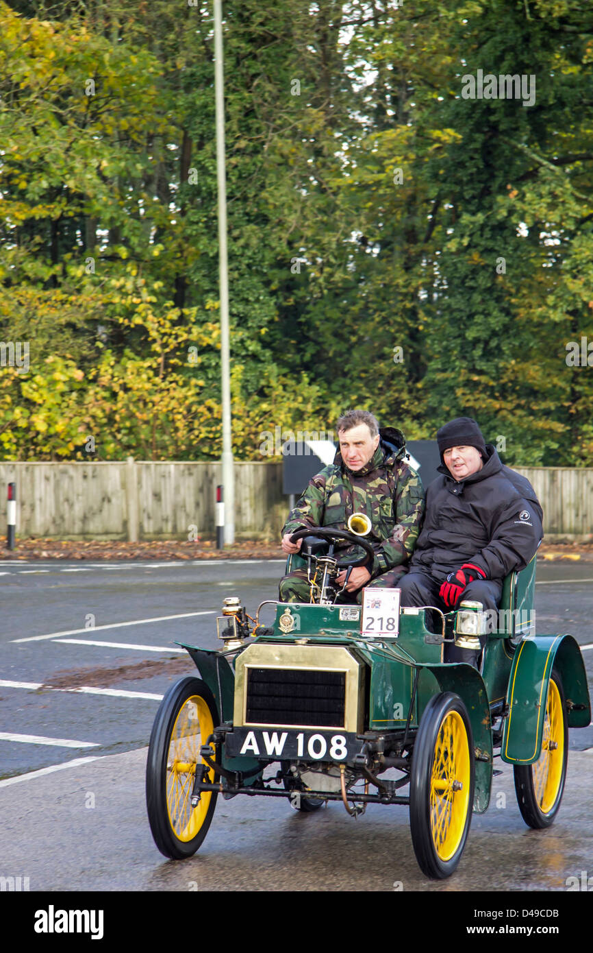 Vintage Car Rally Surrey England Stock Photo - Alamy