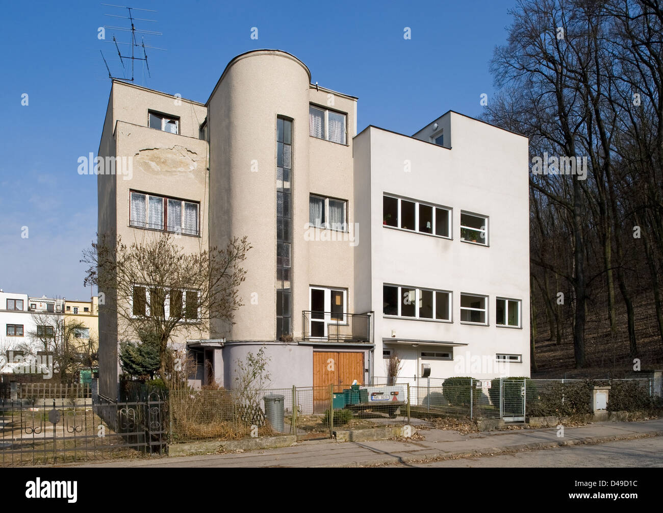 Brno, Czech Republic, Werkbundsiedlung Bruenn, houses 4 and 5 of Josef ...
