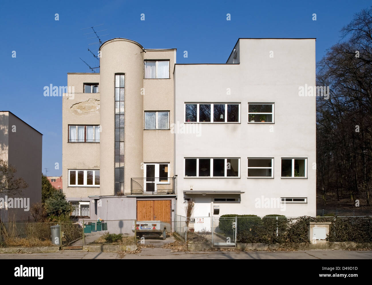 Brno, Czech Republic, Werkbundsiedlung Bruenn, houses 4 and 5 of Josef ...