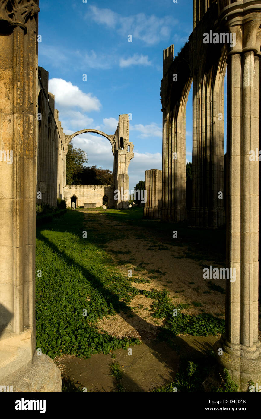 Crowland Abbey, Lincolnshire, England Stock Photo - Alamy