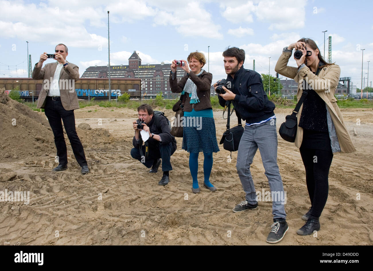 Berlin, Germany, people with cameras Stock Photo - Alamy