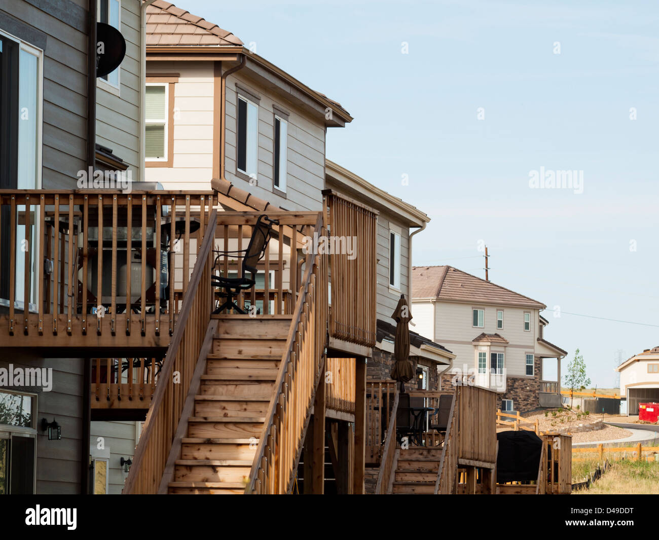 House in suburban development of Denver, Colorado Stock Photo - Alamy