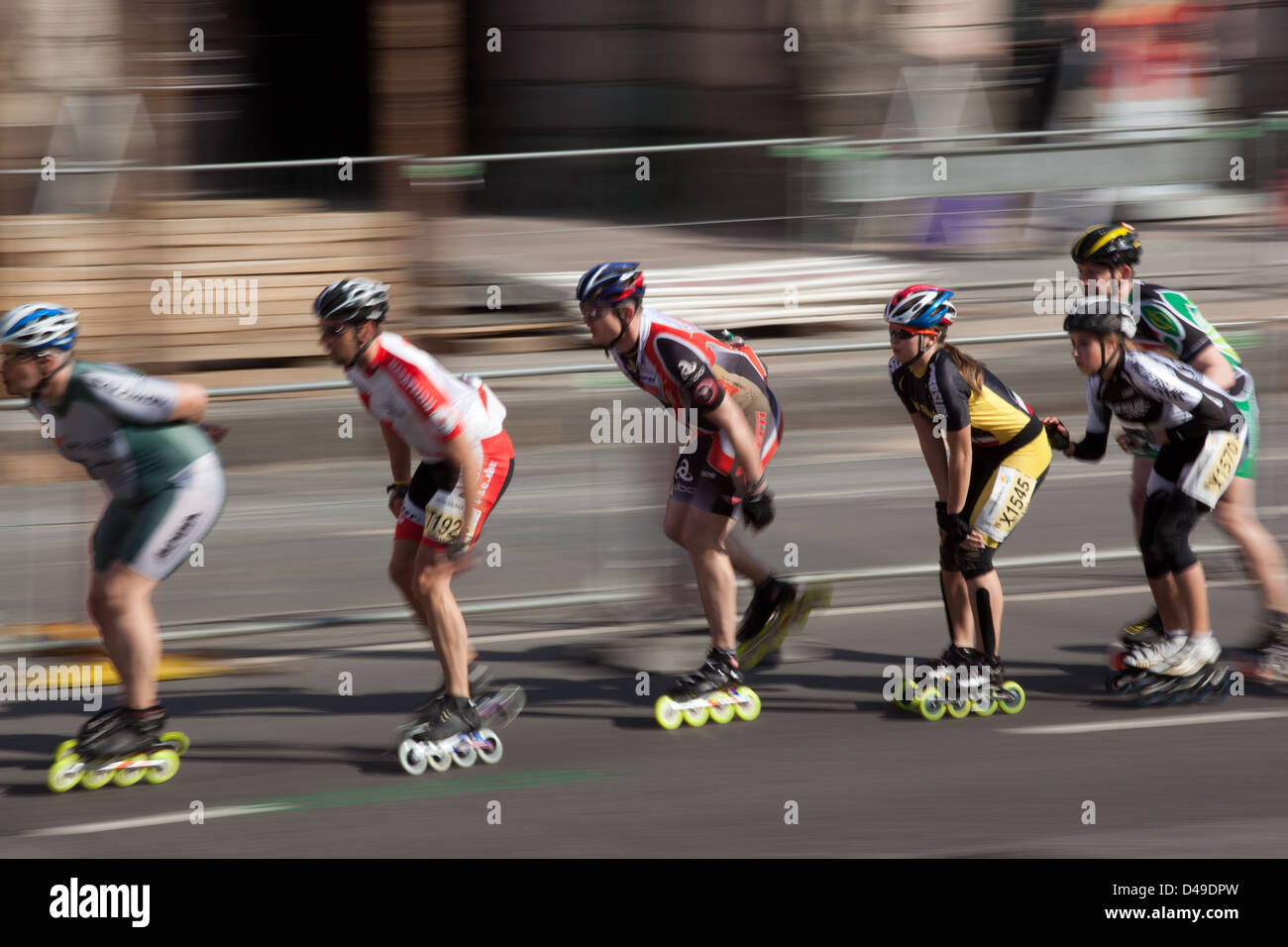 Marathon speed skating hi-res stock photography and images - Alamy