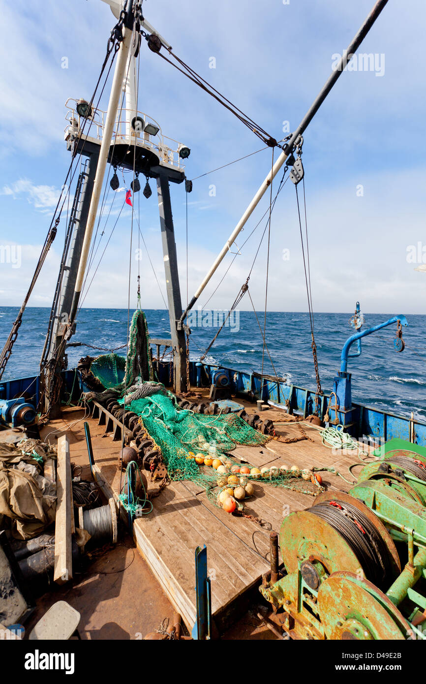 Deck ship trawl hi-res stock photography and images - Alamy