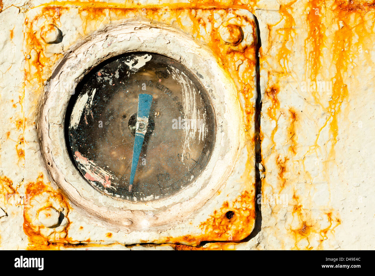 The old anchor chain counter Stock Photo - Alamy