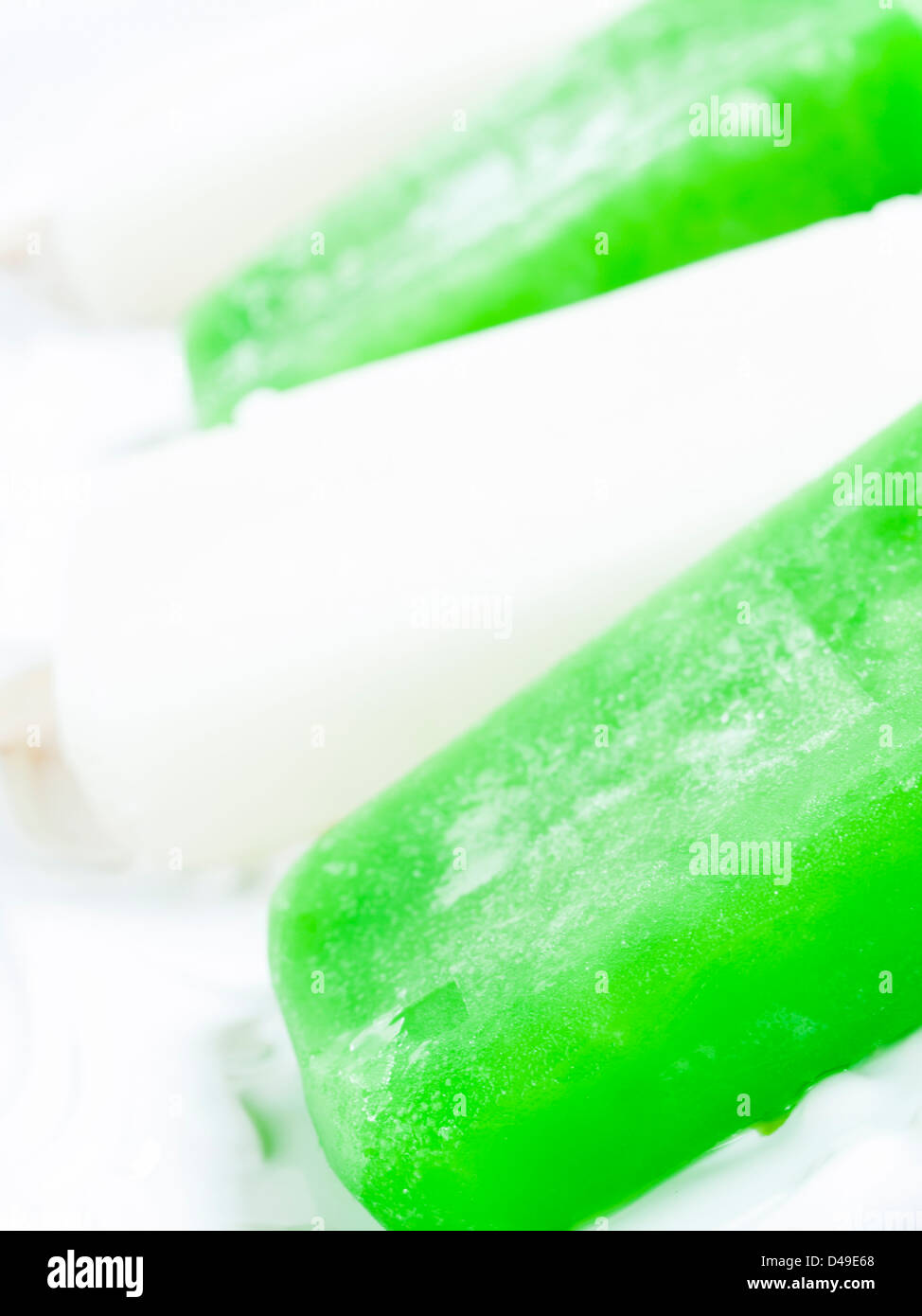 Frozen pop on a stick Stock Photo - Alamy