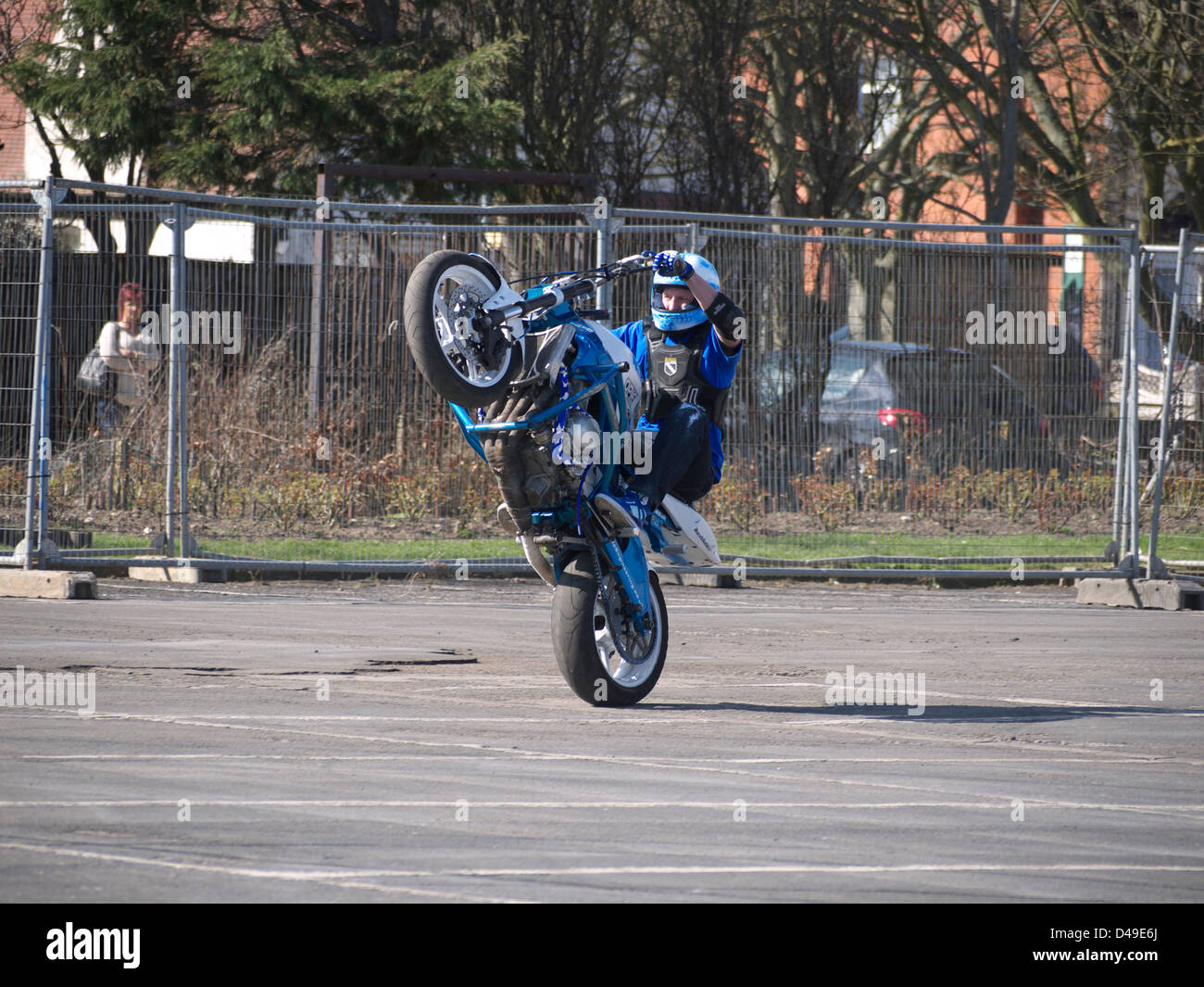Yamaha R1 Stunt Bike