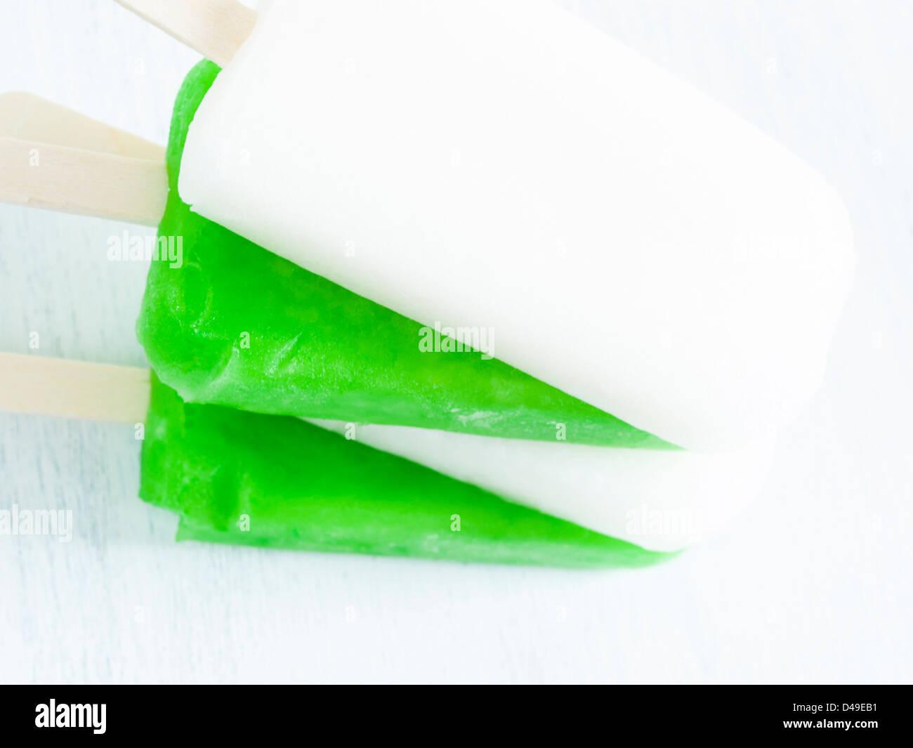 Frozen pop on a stick Stock Photo - Alamy