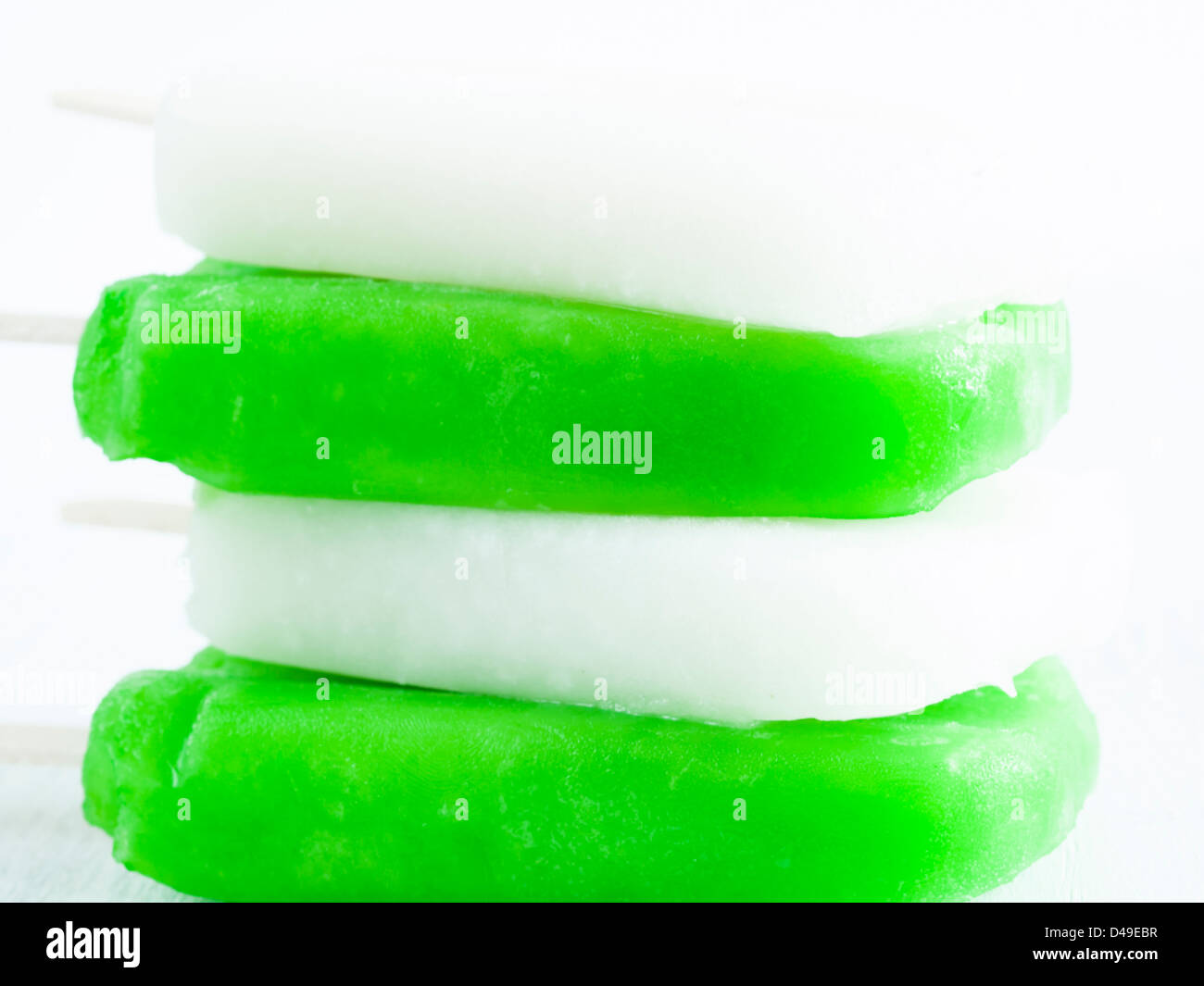 Frozen pop on a stick Stock Photo - Alamy