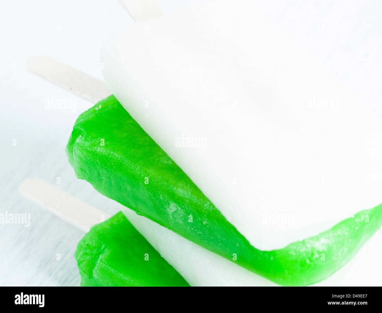Frozen pop on a stick Stock Photo - Alamy