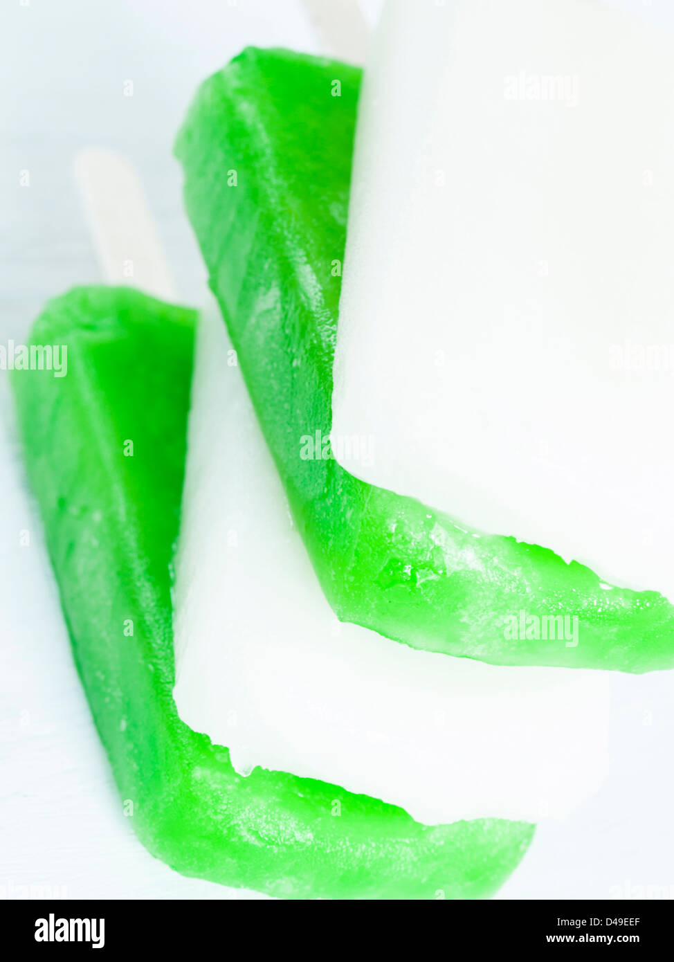 Frozen pop on a stick Stock Photo - Alamy