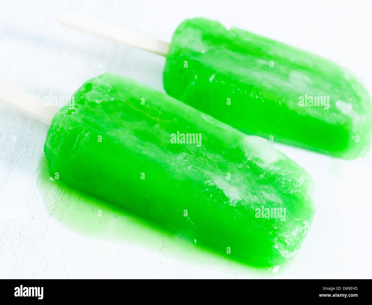 Frozen pop on a stick Stock Photo - Alamy