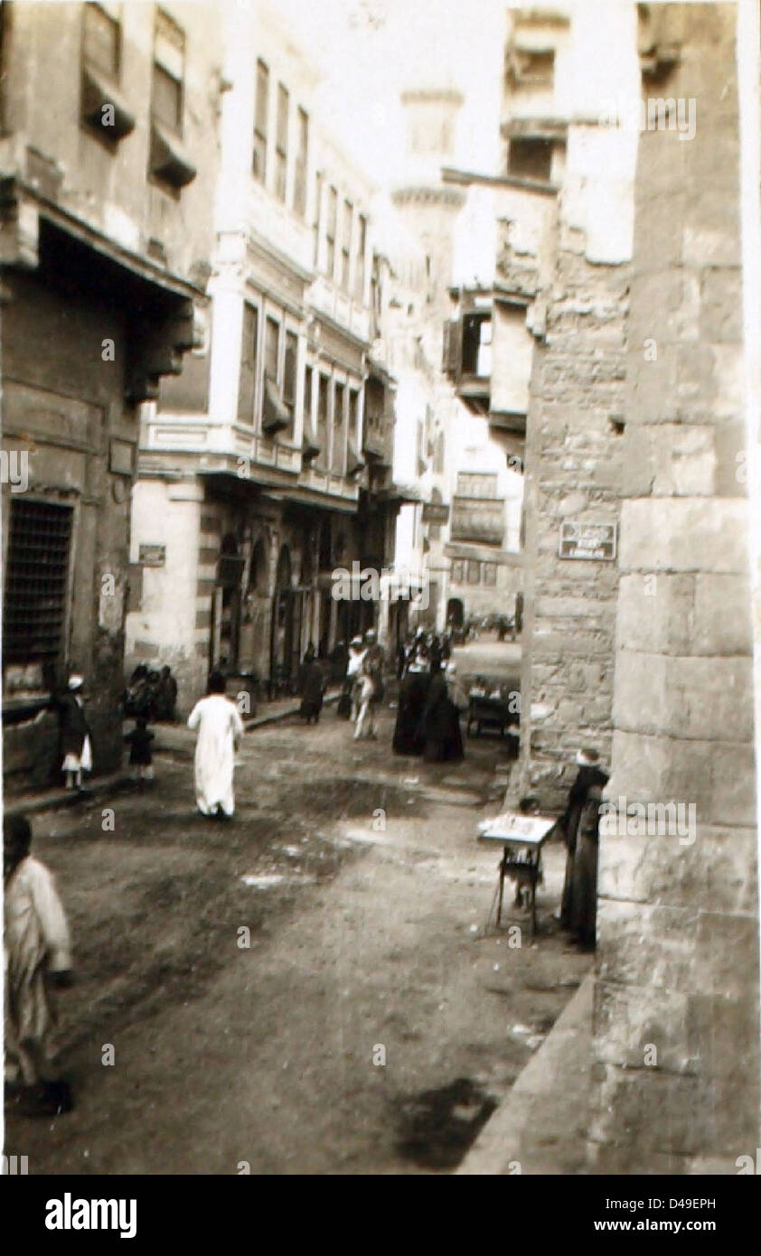 A photograph captured by Edwin Newman in Cairo, Egypt, depicting the ...
