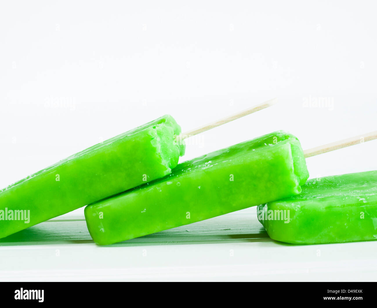 Frozen pop on a stick Stock Photo - Alamy