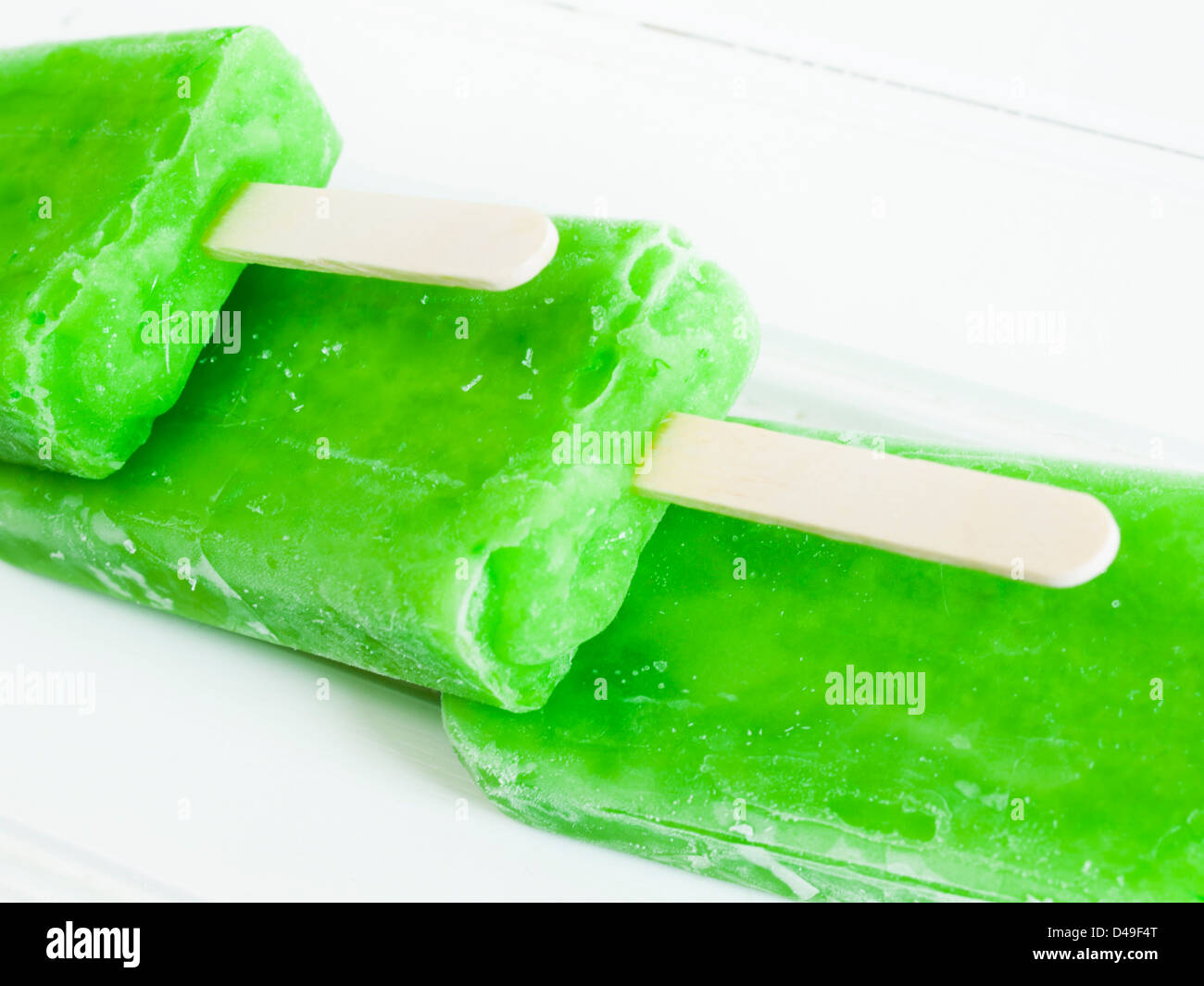 Frozen pop on a stick Stock Photo - Alamy