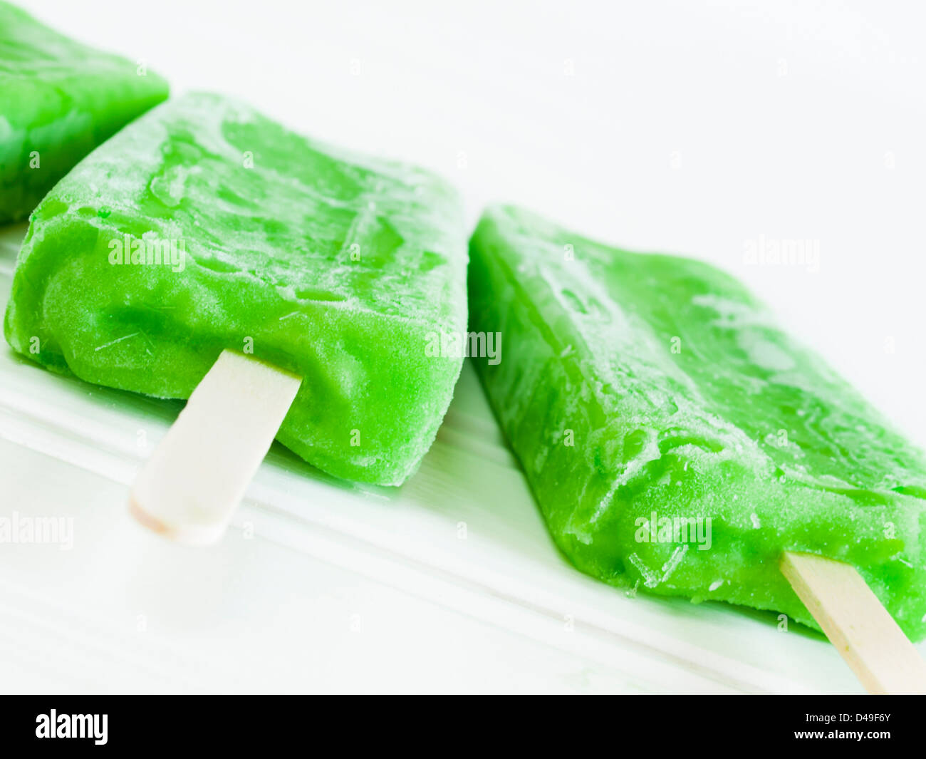 Frozen pop on a stick Stock Photo - Alamy