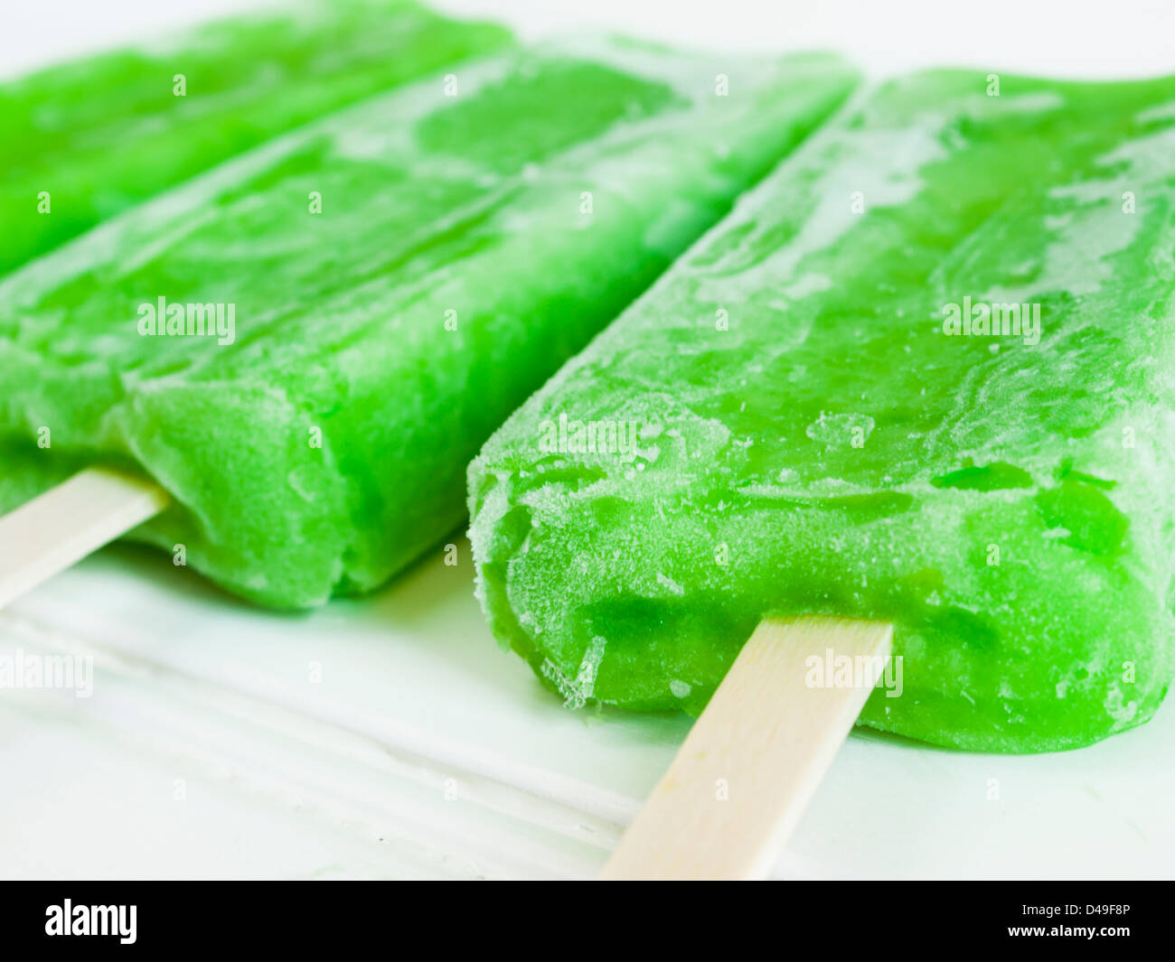 Frozen pop on a stick Stock Photo - Alamy