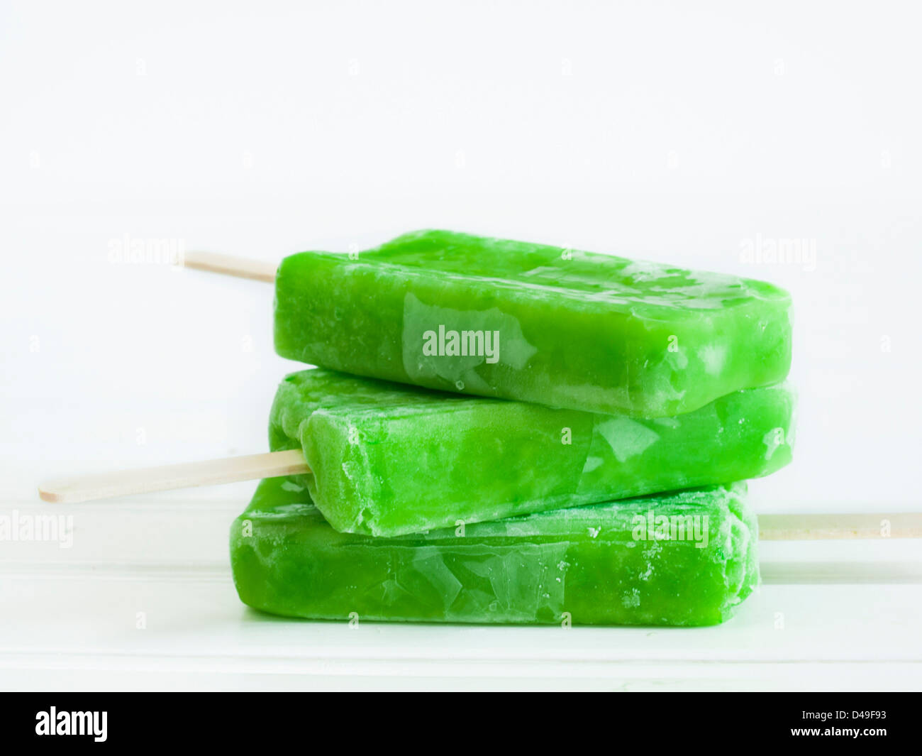 Frozen pop on a stick Stock Photo - Alamy