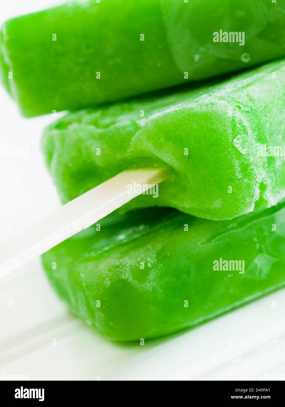 Frozen pop on a stick Stock Photo - Alamy