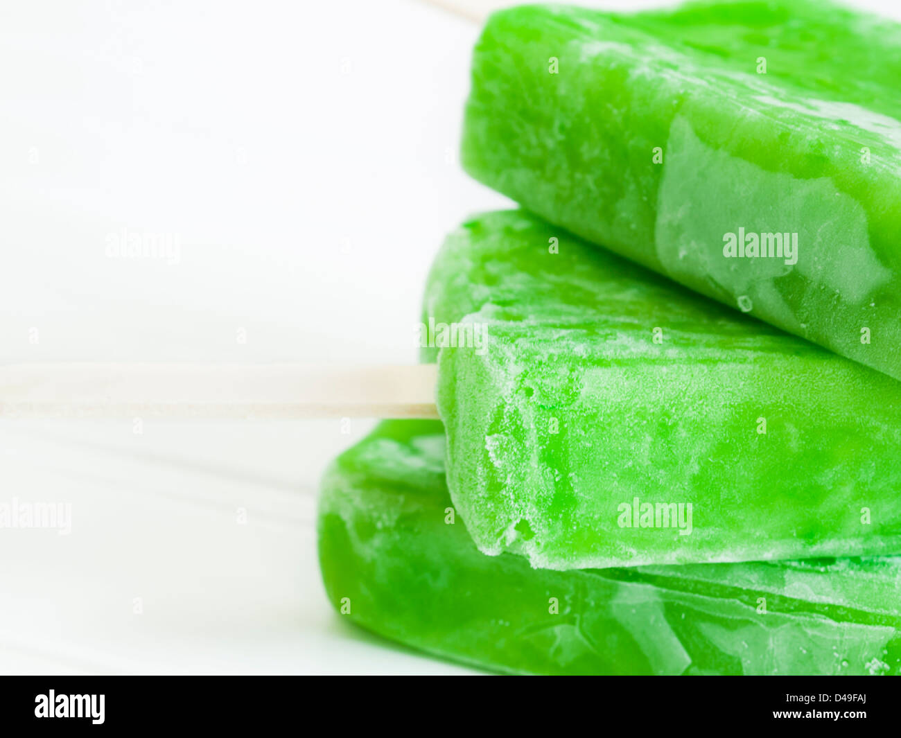 Frozen pop on a stick Stock Photo - Alamy