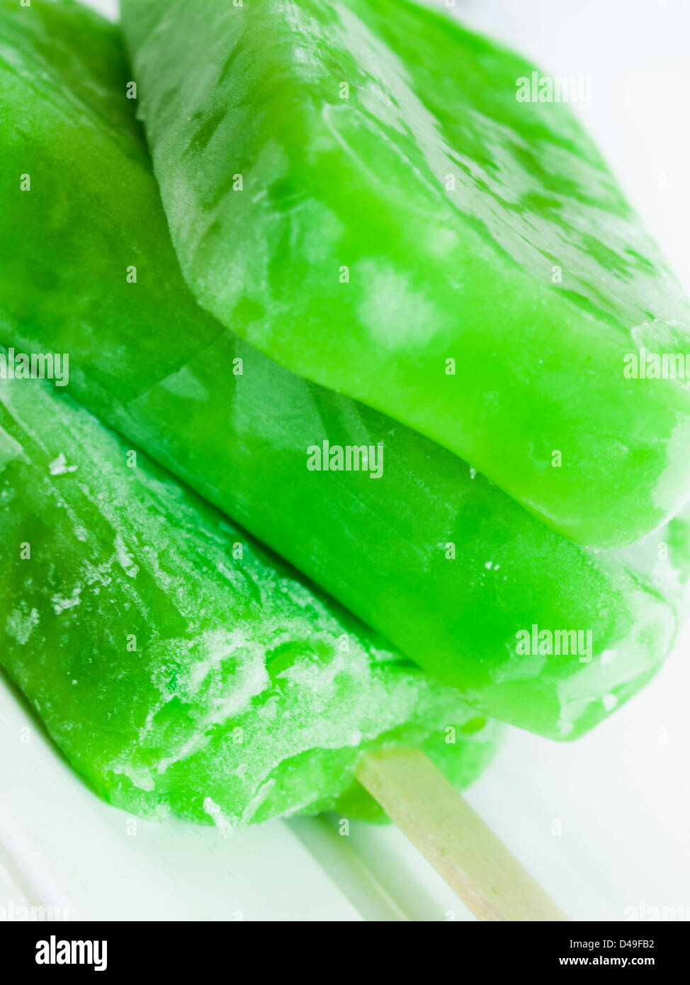Frozen pop on a stick Stock Photo - Alamy