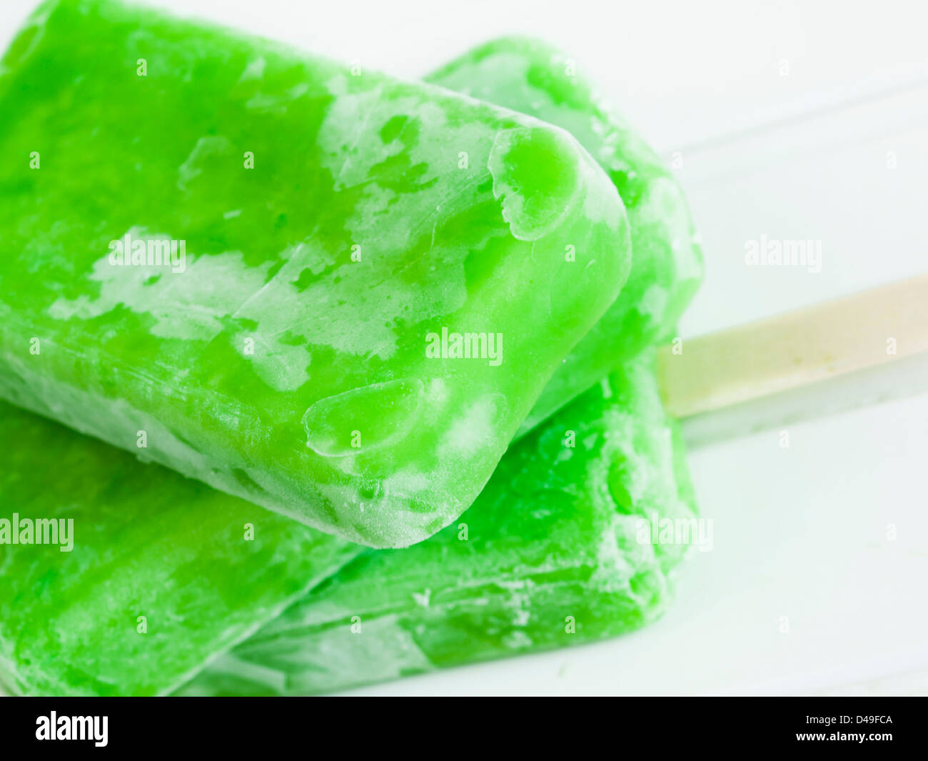 Frozen pop on a stick Stock Photo - Alamy
