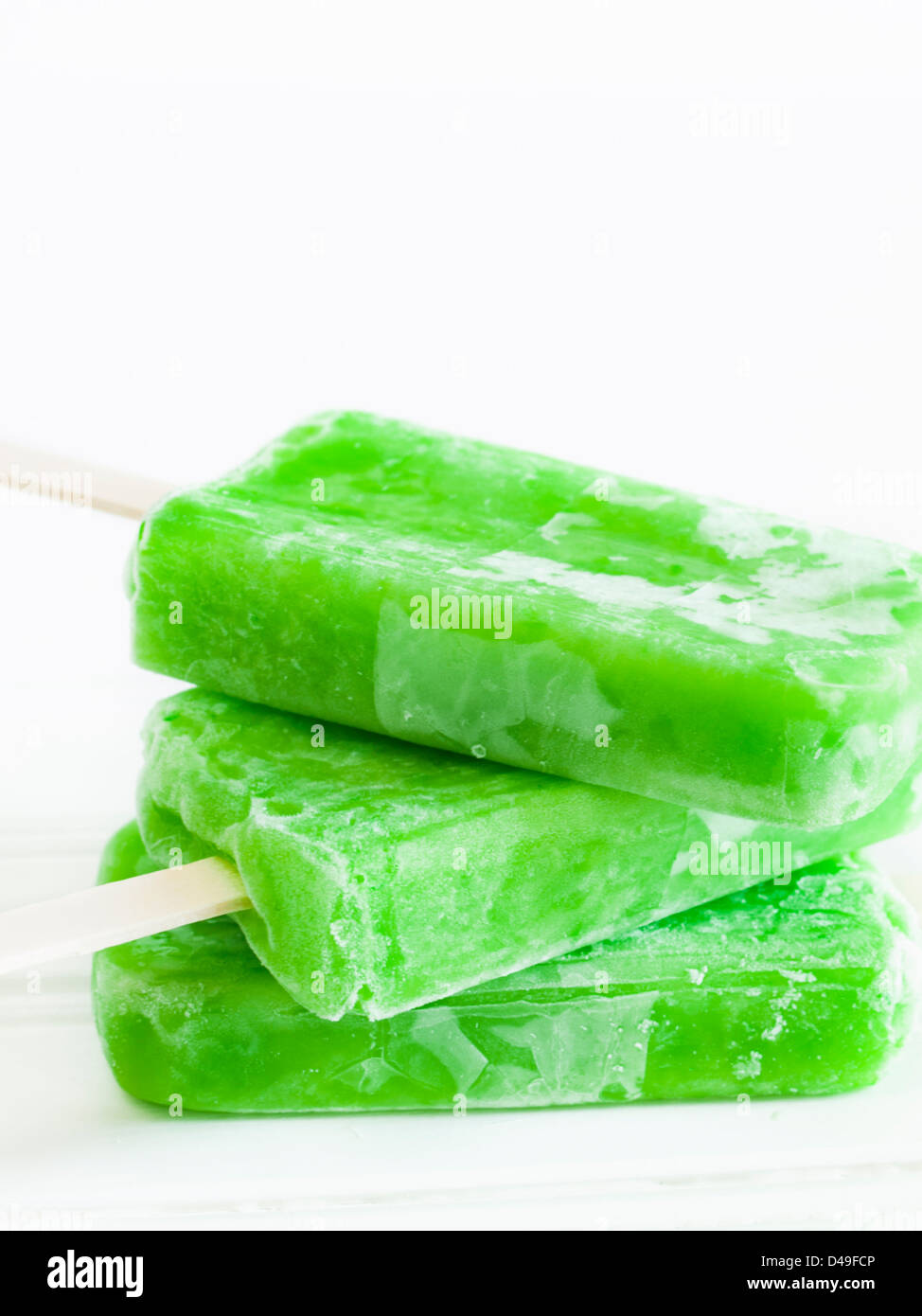 Frozen pop on a stick Stock Photo - Alamy
