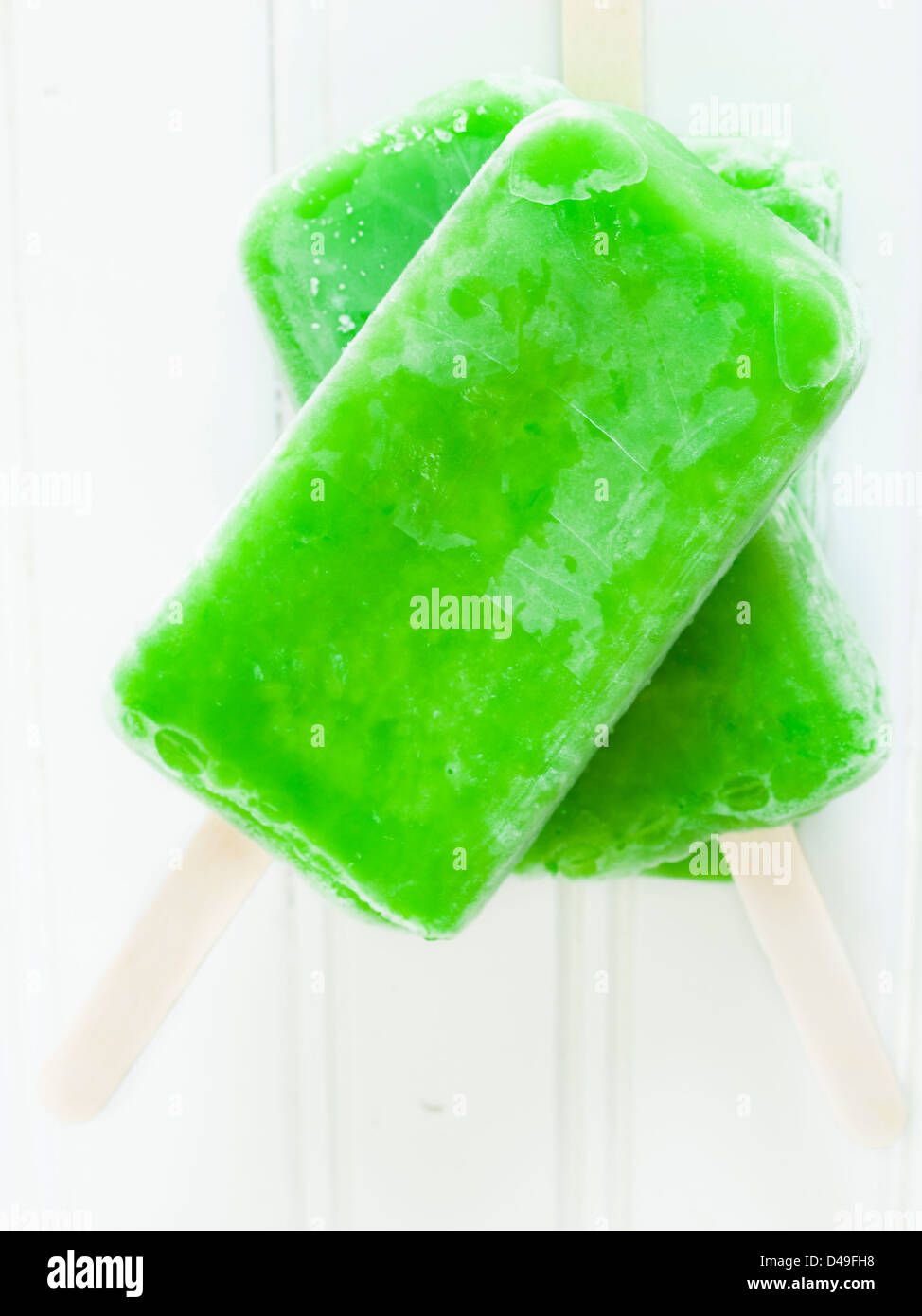 Frozen pop on a stick Stock Photo - Alamy