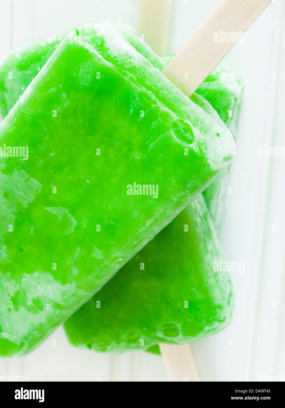 Frozen pop on a stick Stock Photo - Alamy