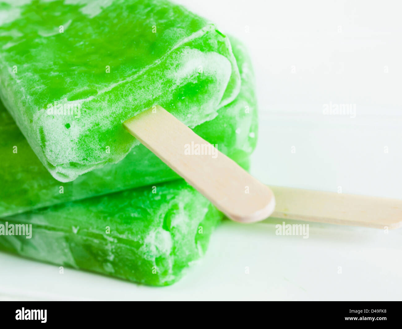 Frozen pop on a stick Stock Photo - Alamy