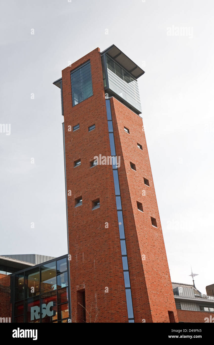 RSC Theatre in Stratford Upon Avon Stock Photo - Alamy