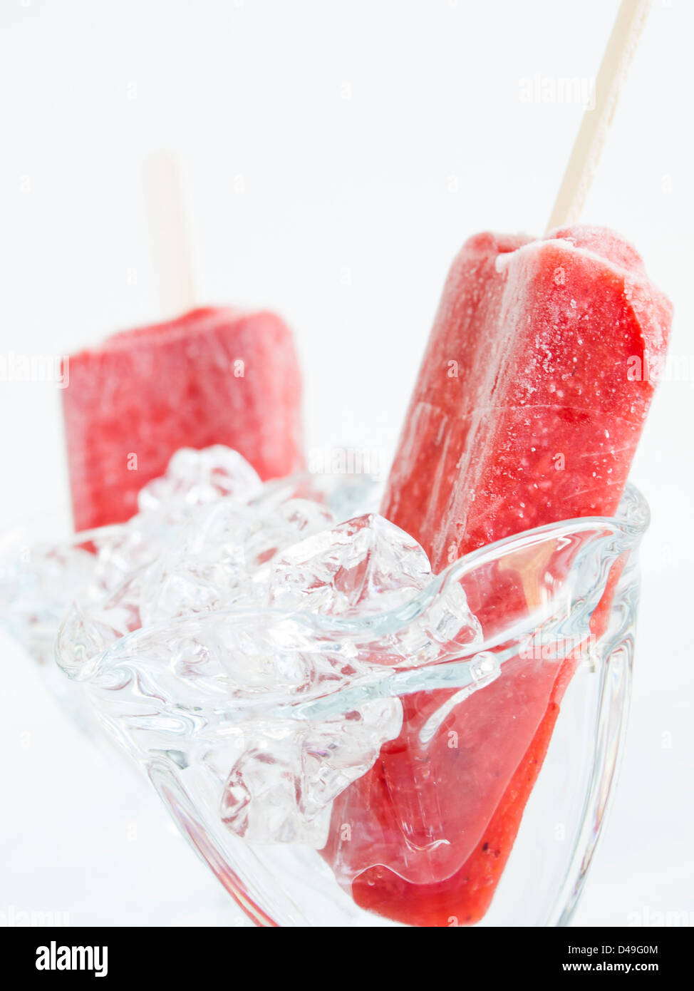 Frozen pop on a stick Stock Photo - Alamy