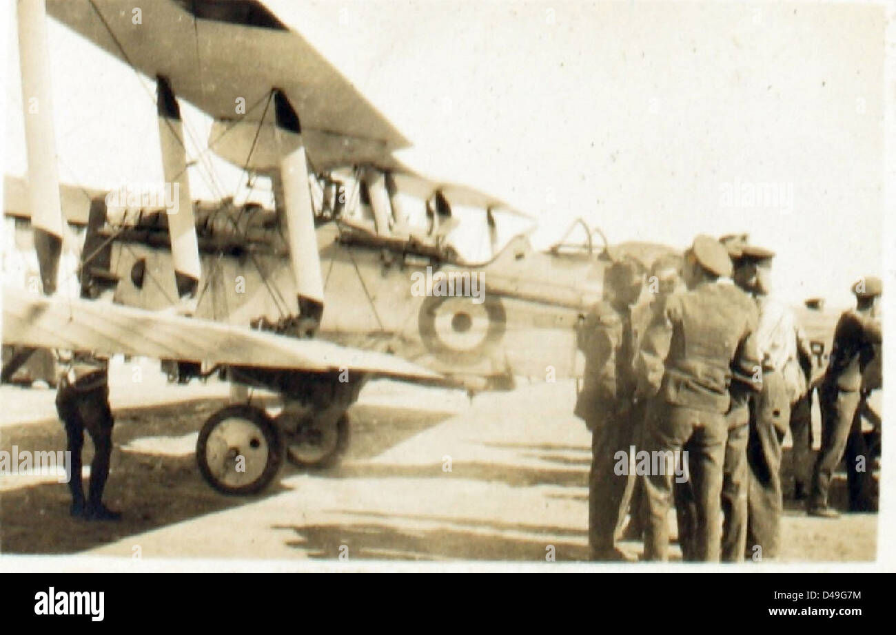The Biplane air mail flight between Cairo and Baghdad was a significant ...