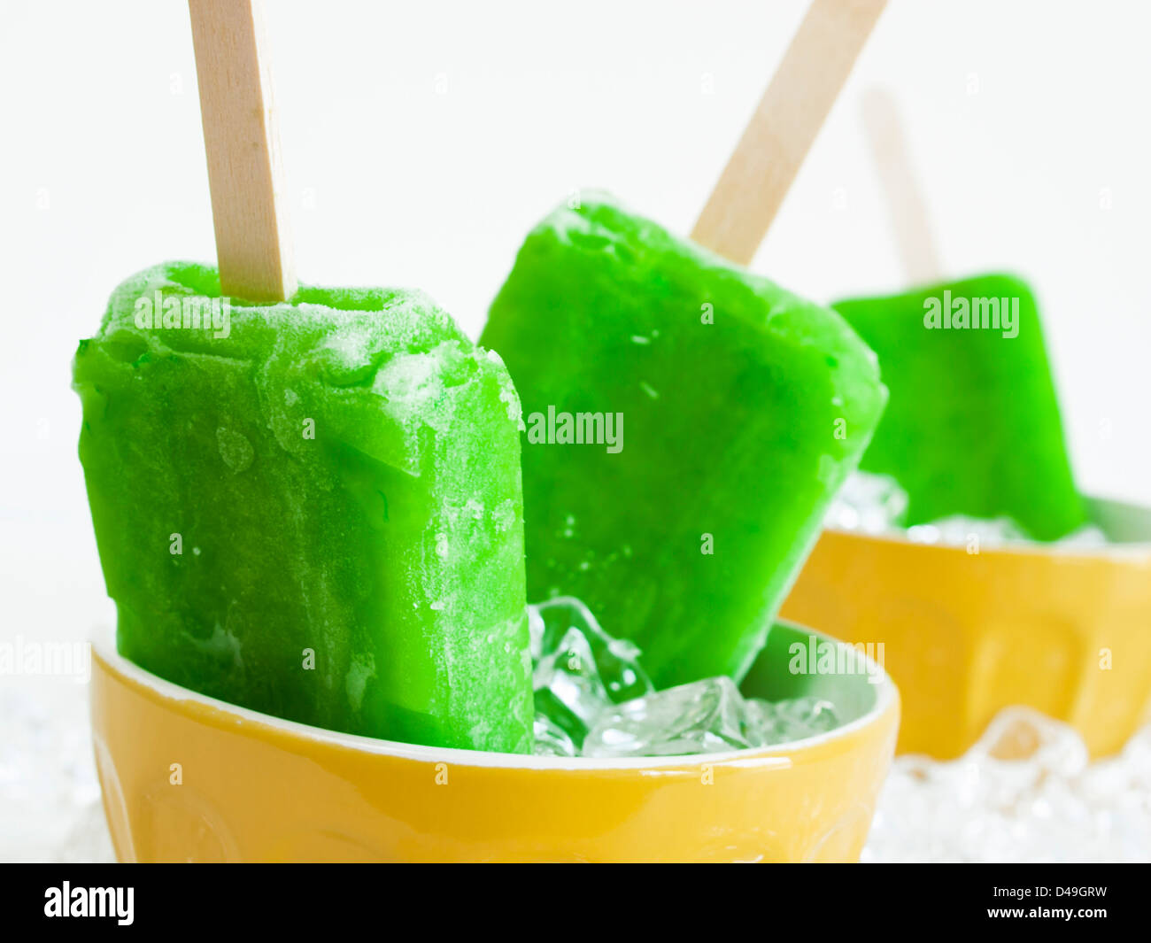 Frozen pop on a stick Stock Photo - Alamy