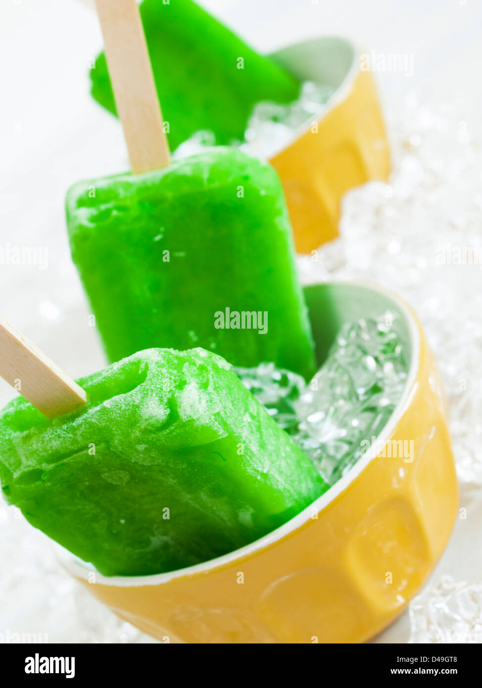 Frozen pop on a stick Stock Photo - Alamy