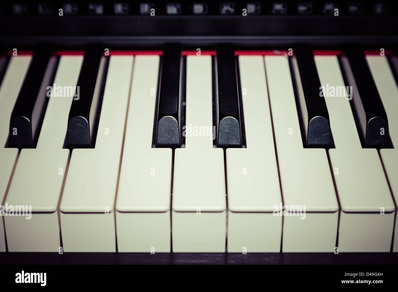 Piano Key Effect High Resolution Stock Photography and Images - Alamy