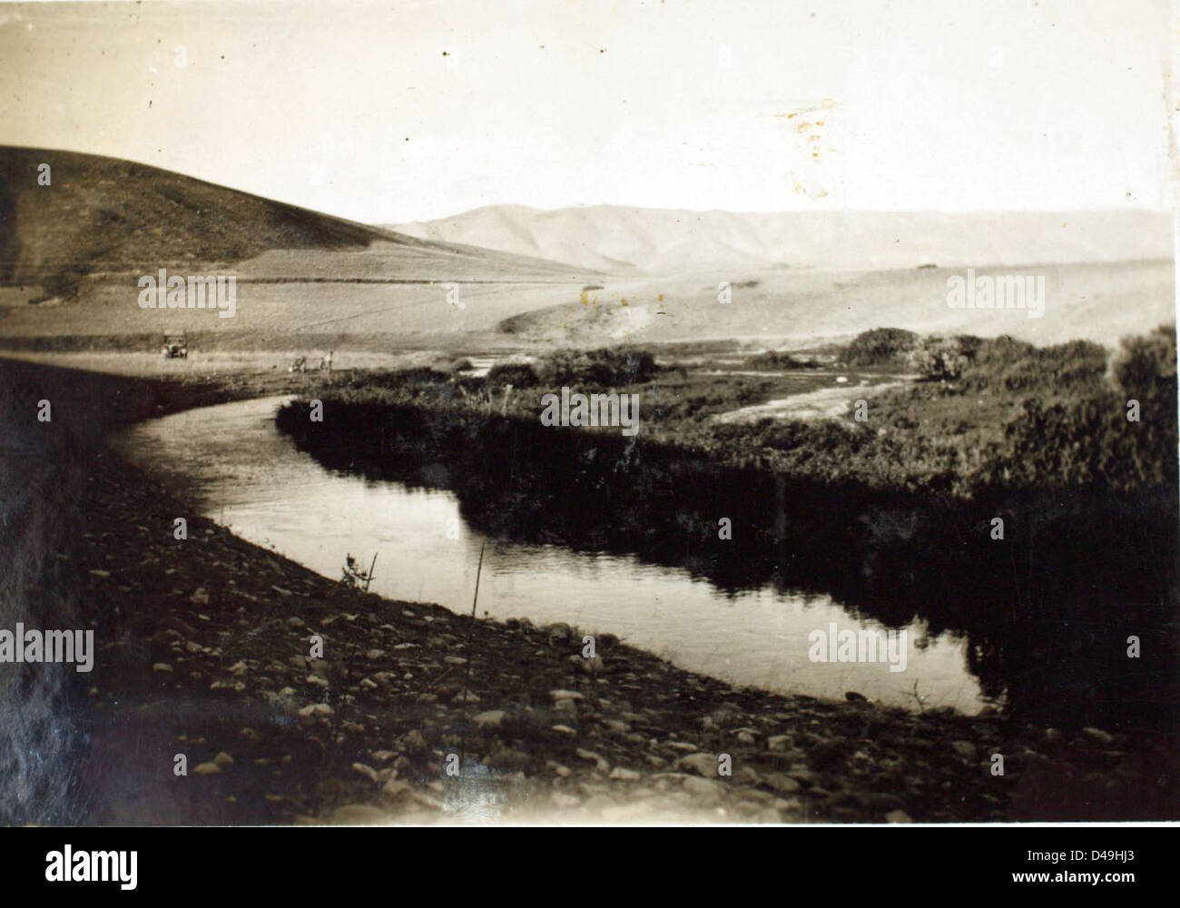 This photograph by Edwin Newman captures an RAF personnel member ...