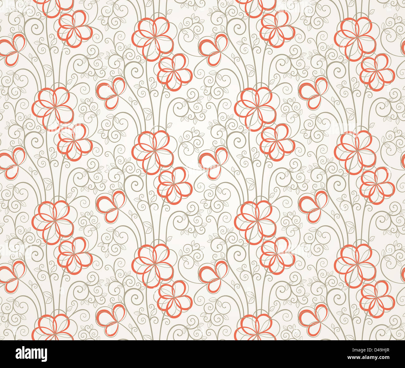 Seamless floral abstract hi-res stock photography and images - Alamy