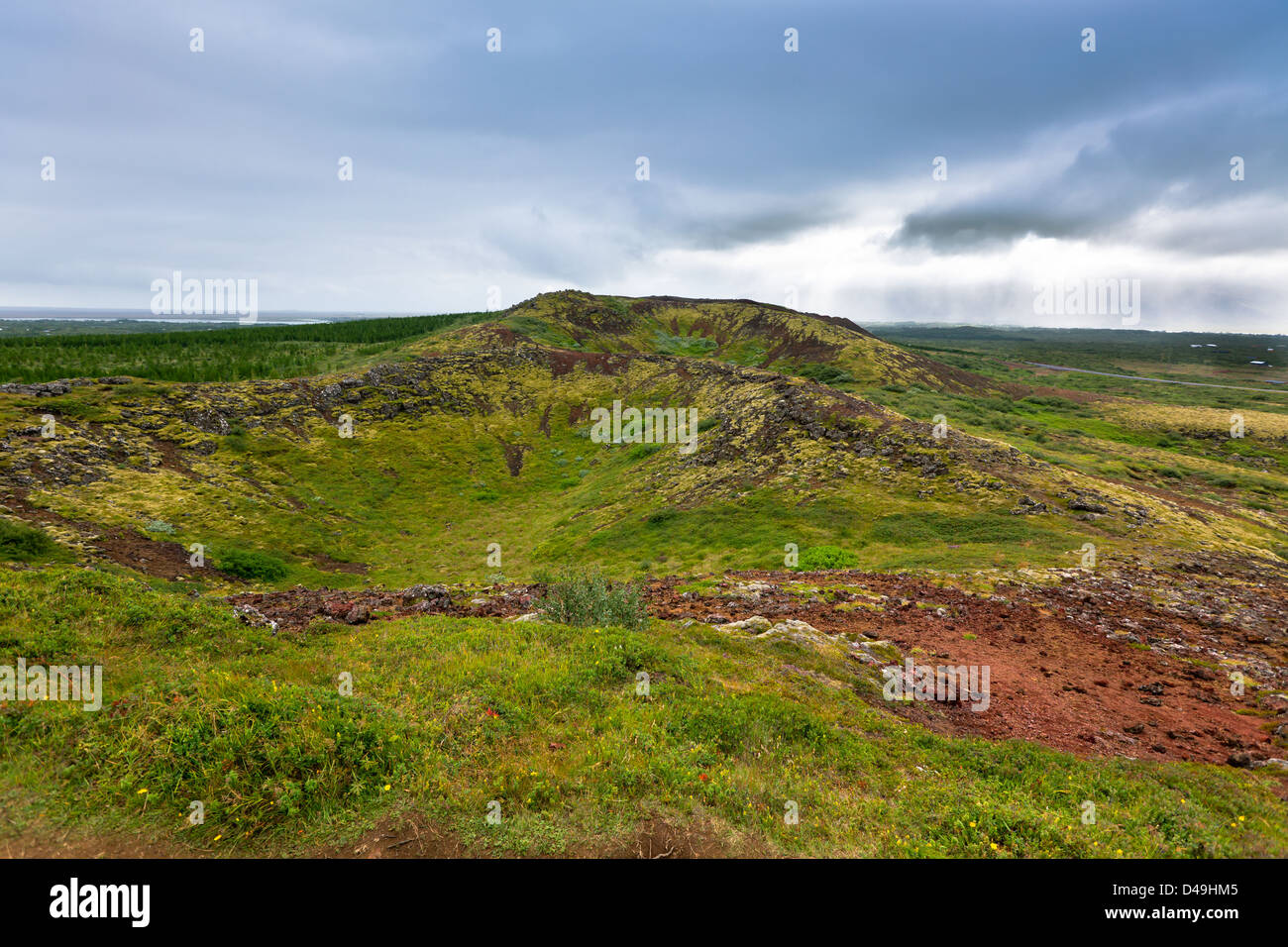 Old extinct volcano hi-res stock photography and images - Alamy