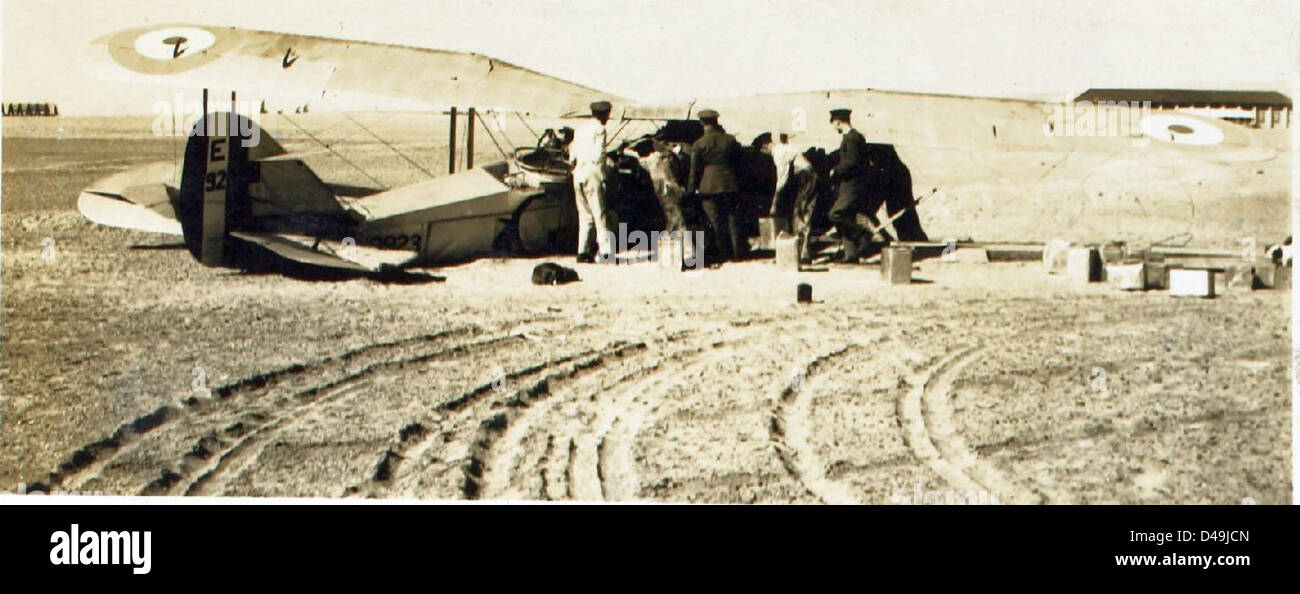 This image depicts the crash of Sgt. Hare in Iraq, part of a mission ...