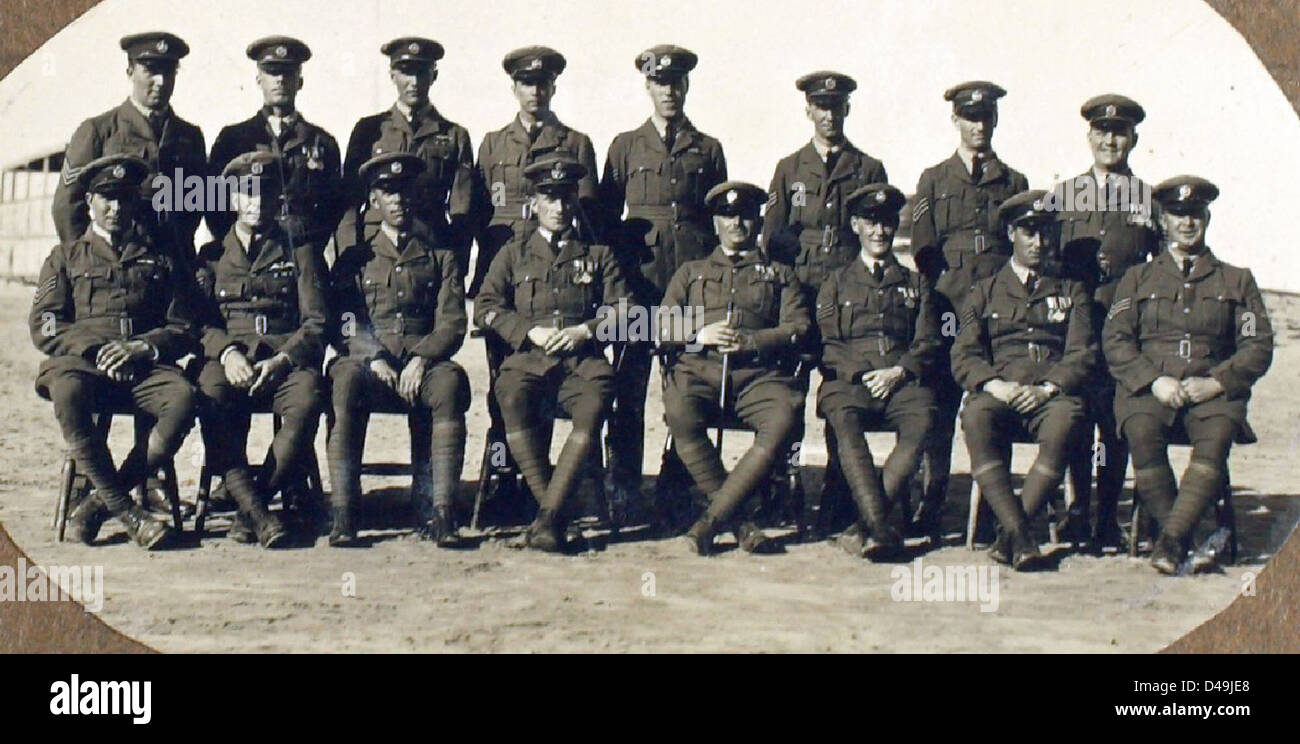 A 1924 photograph of the Sgts Mess in the RAF, showing a key aspect of ...