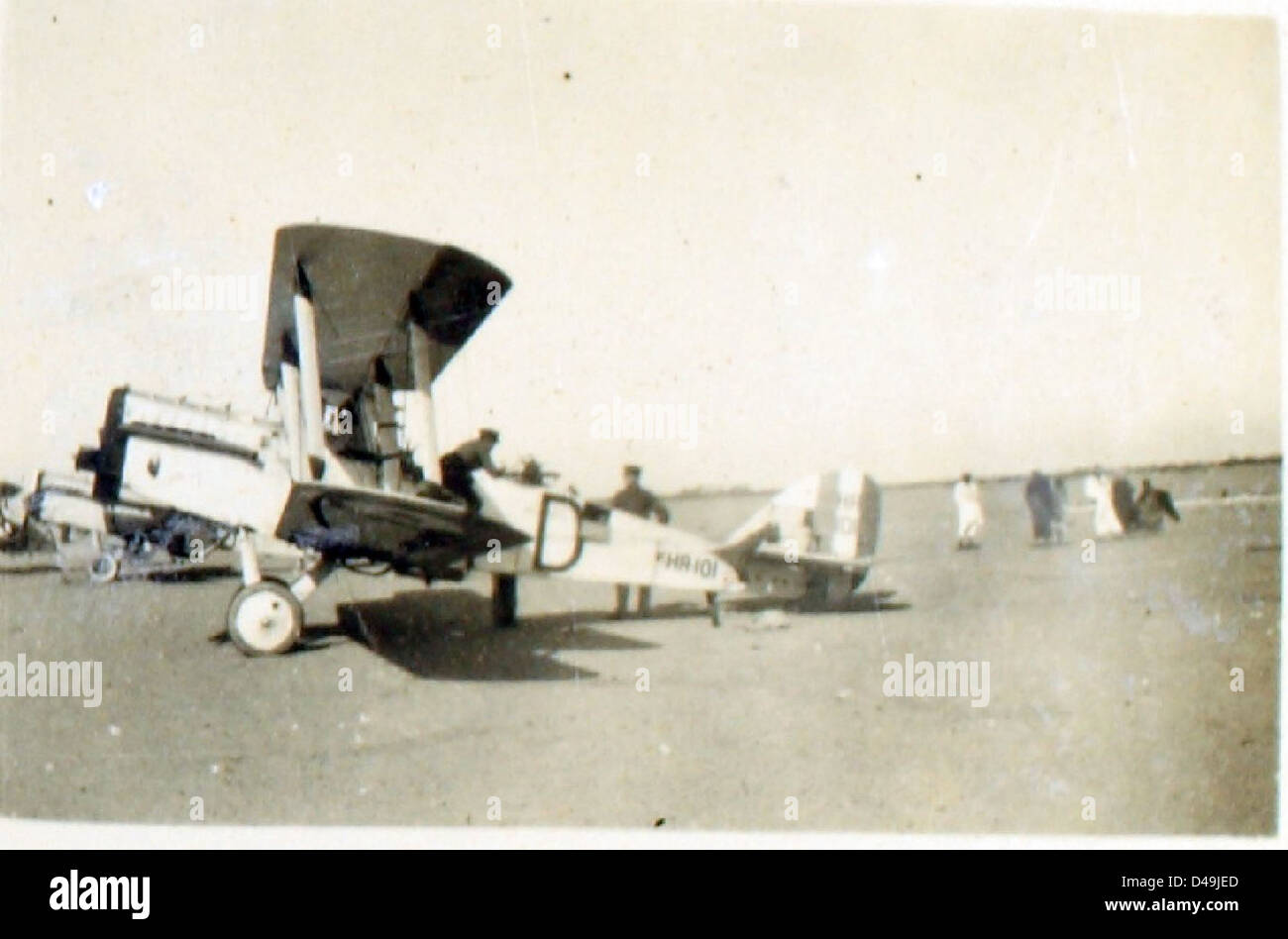 This location marks the forced landing site of a Royal Air Force ...