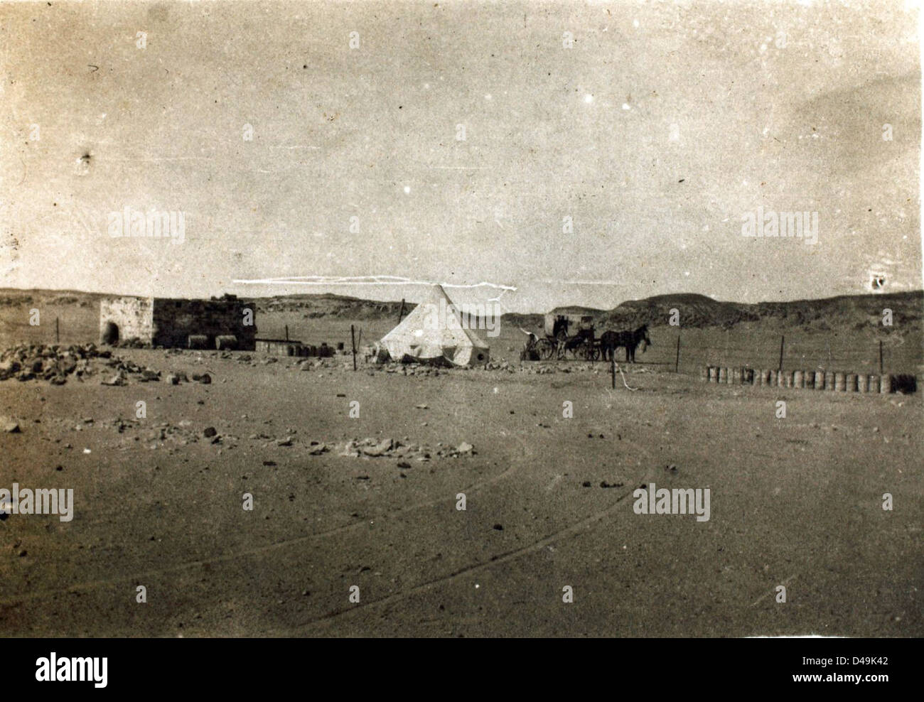 This image captures the RAF landing ground in Aswan, Egypt ...