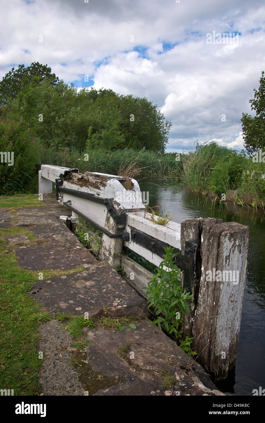 Saul Junction Gloucestershire UK Sharpness Canal Stock Photo - Alamy