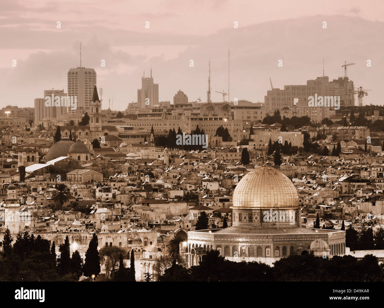 Jerusalem new city hi-res stock photography and images - Alamy