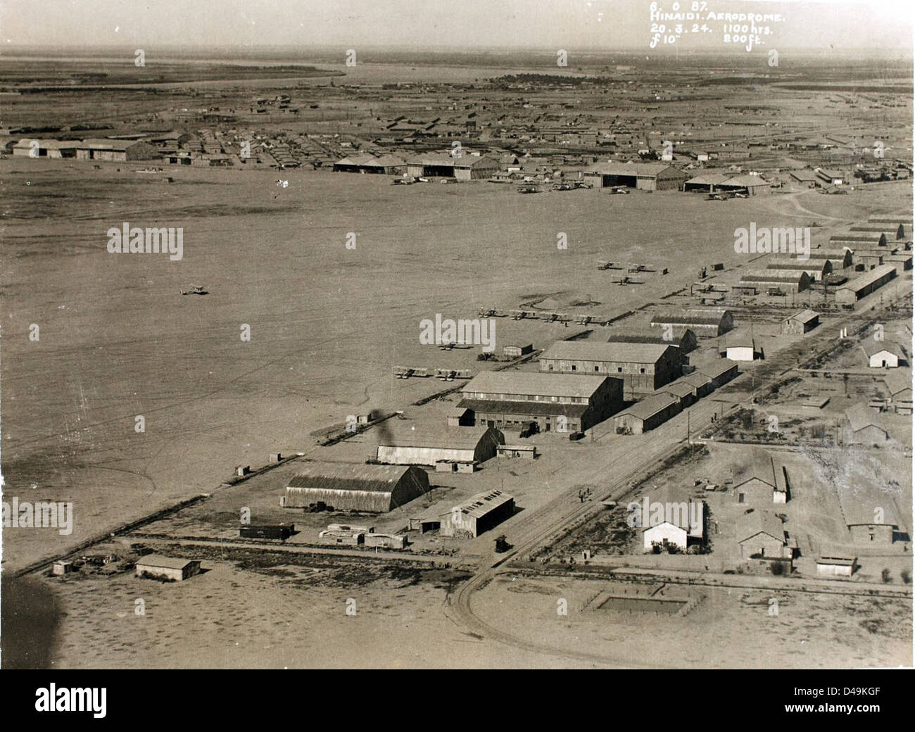 Hinaidi Aerodrome in Iraq served as a crucial site for the Royal Air ...